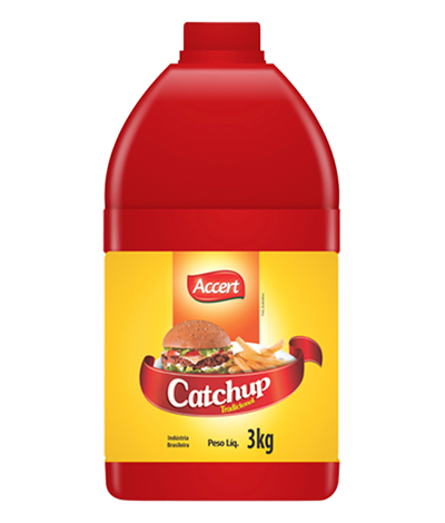 Catchup tradicional 3kg - Tell Alimentos